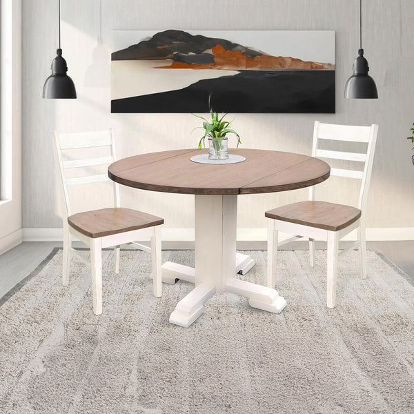 Pasadena Round Dining Set (3pc) - Furniture Fair | Cincinnati | Dayton ...
