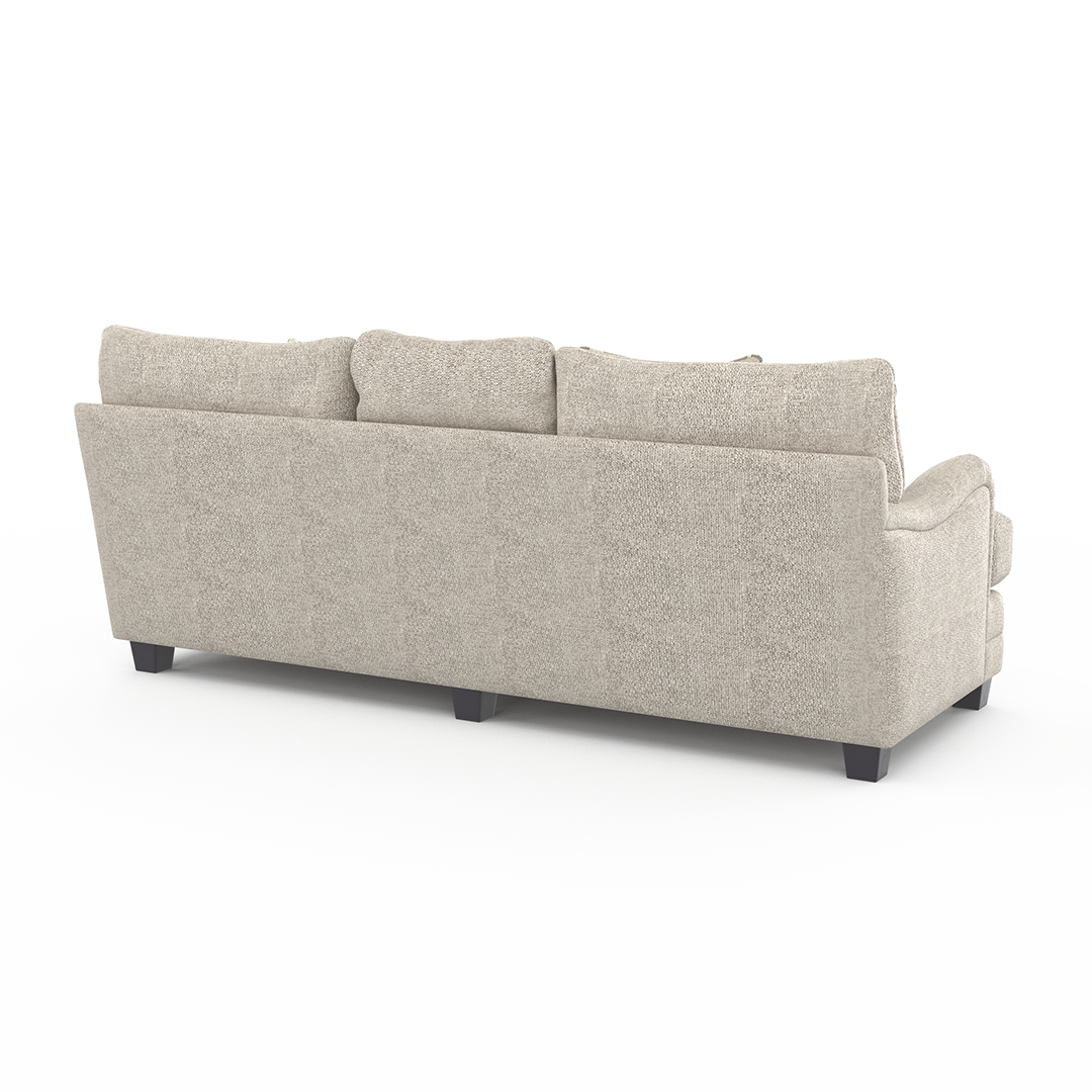 Basic Wool Sofa in White at Furniture Fair