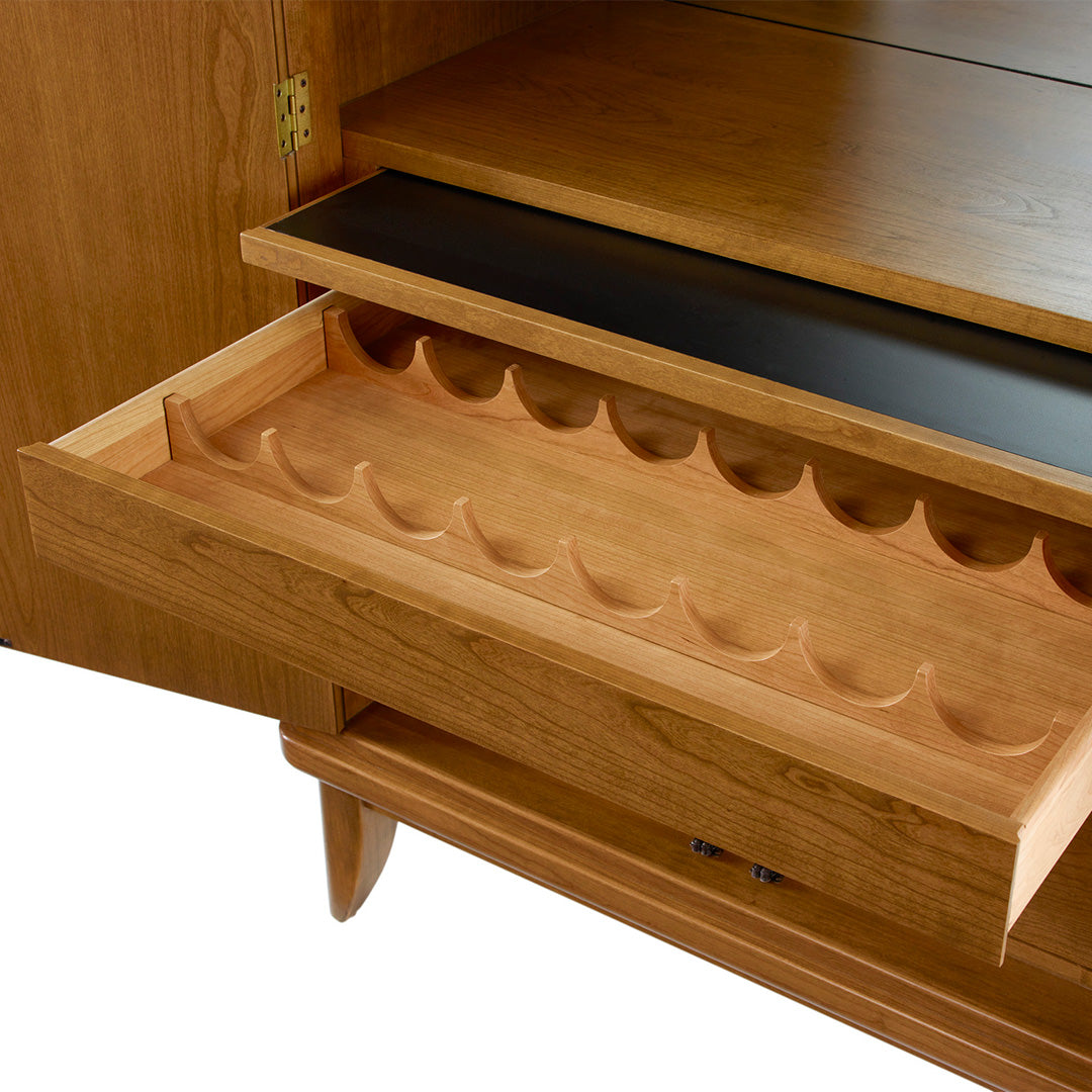 Martine Arched Bar Cabinet - Furniture Fair