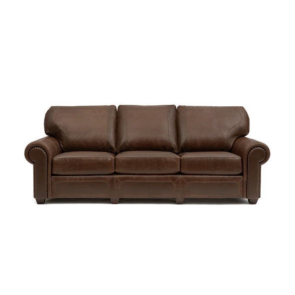 Santa Fe Leather Sofa - Furniture Fair