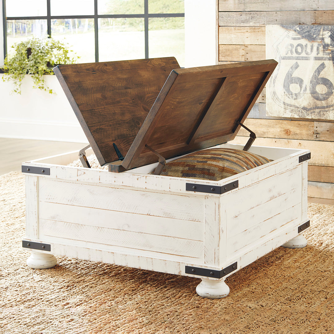 Wystfield Storage Cocktail Table - Furniture Fair
